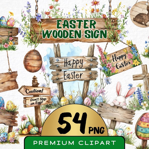 Easter Signs Graphics - Etsy UK