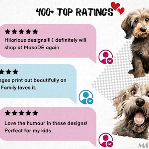 Funny Cockapoo Dog Clipart 22 Png, Cute Caricature Pet, Puppies ...