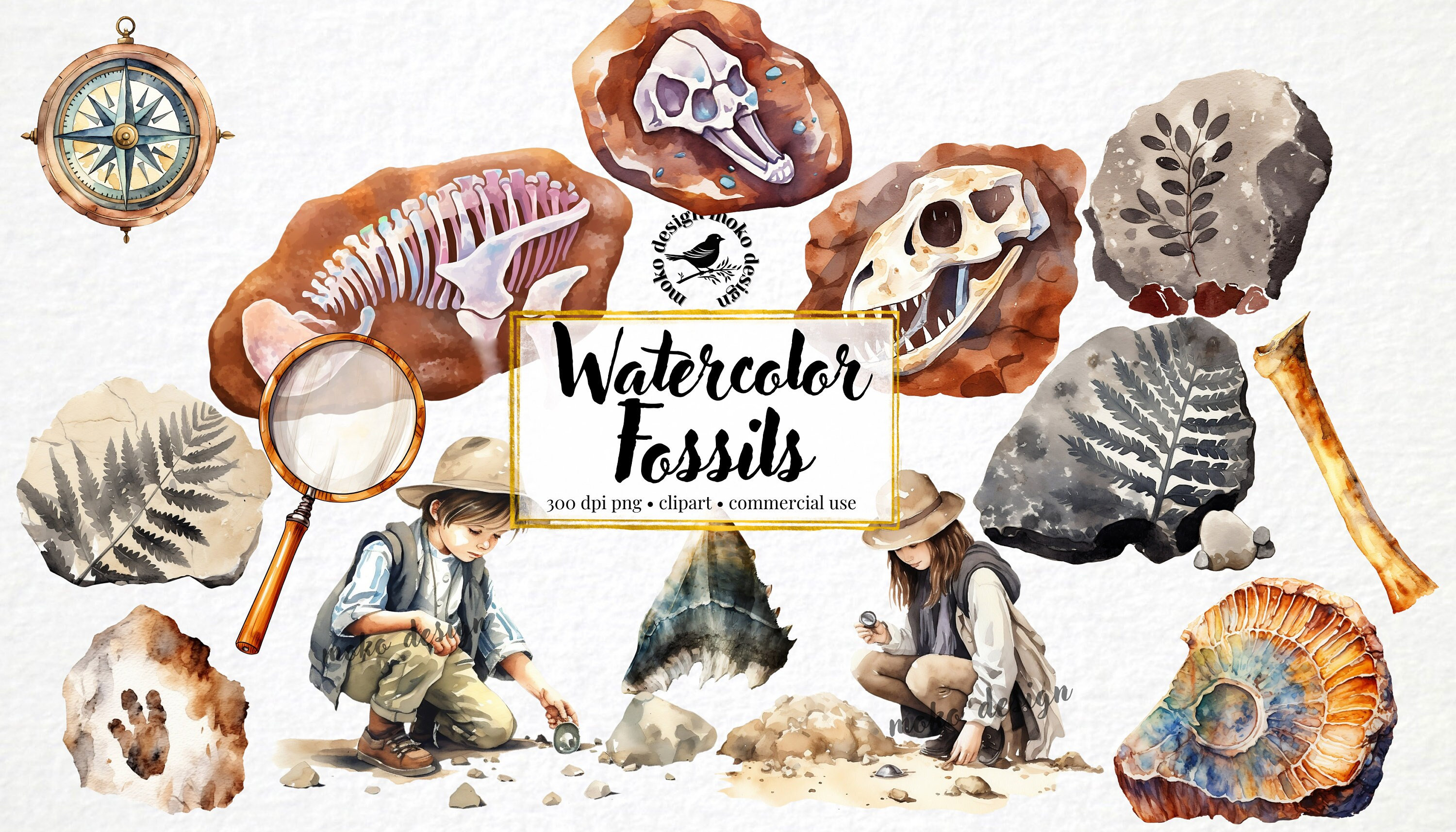 Paleontologists Clipart