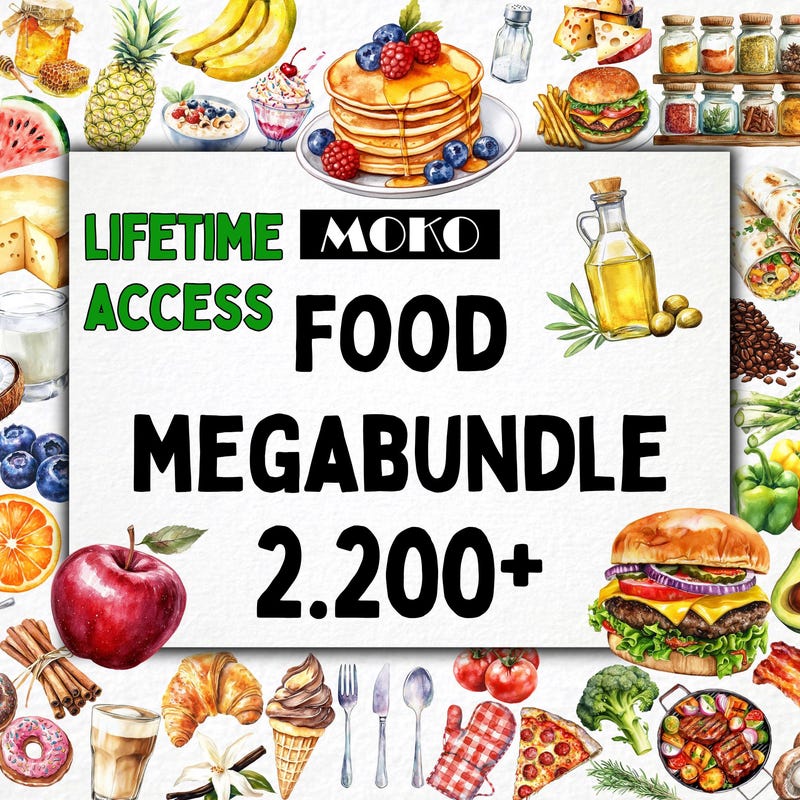 Food and Animal Prints - Etsy