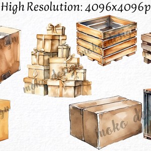 26 Watercolor Post Office Clipart, Mail Carrier Clipart, Envelope ...