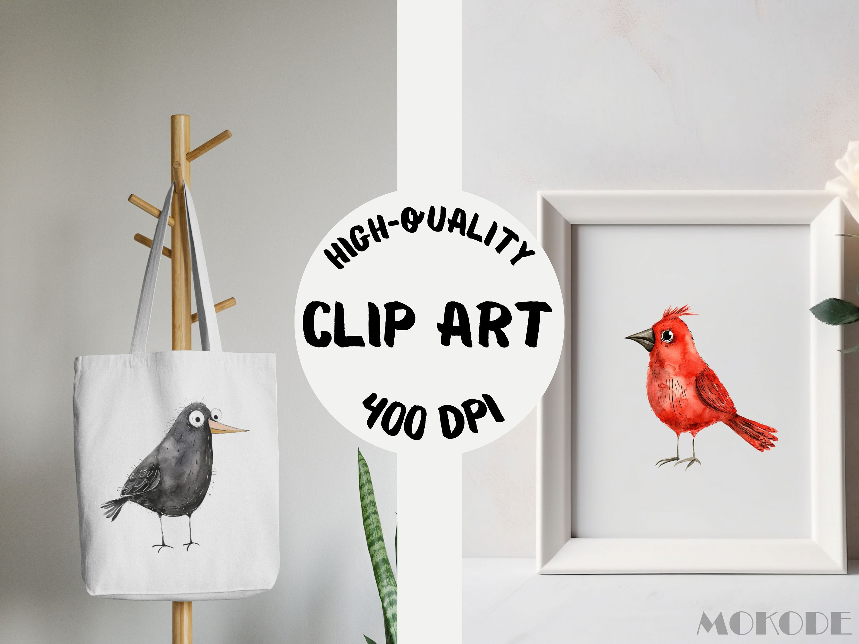 Funny Little Birds Clipart 30 Png, Cute Caricature Birds, Quirky Bird ...