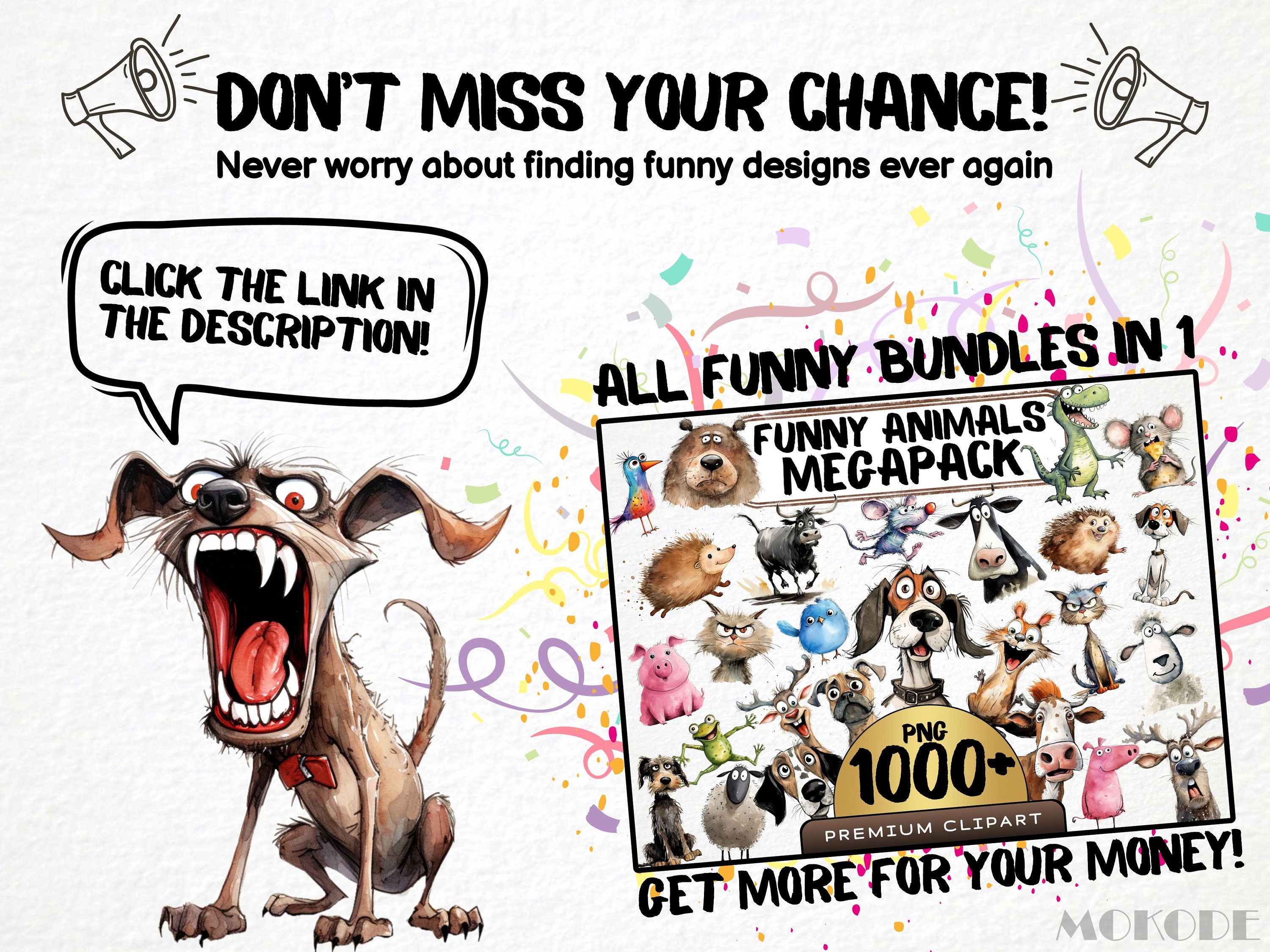 Funny Cockapoo Dog Watercolor Clipart, Caricature Pet (22 PNG) - Etsy