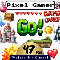 Stardew Valley SDV Dogs Clipart, 36 PNG Bundle, Digital Stickers ...
