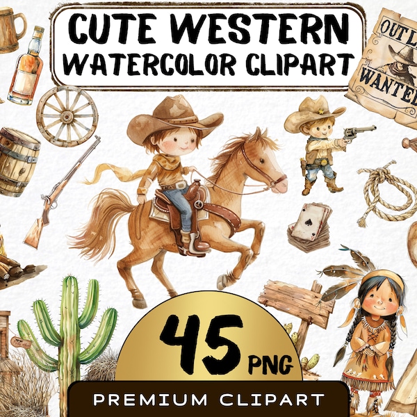 Cowboy Graphics - Etsy