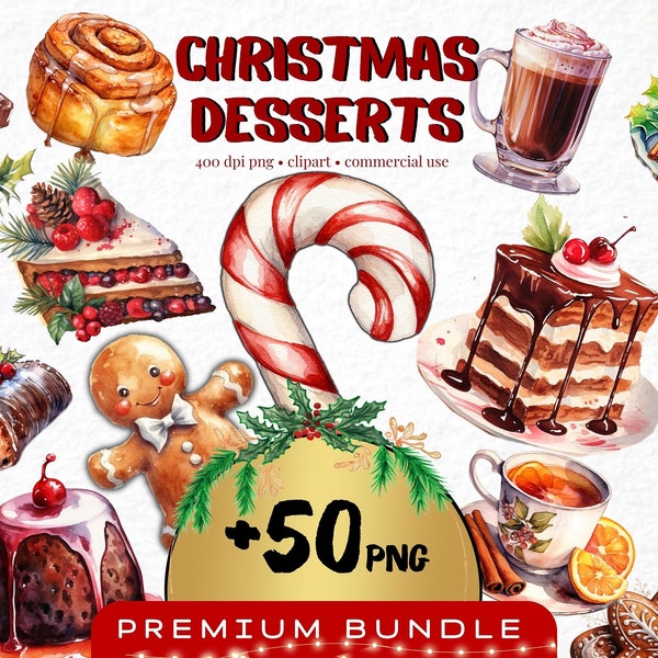 Dessert Clipart - Etsy