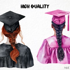 Graduation Girls Clipart 40 Png, Graduation Ceremony Graphics ...