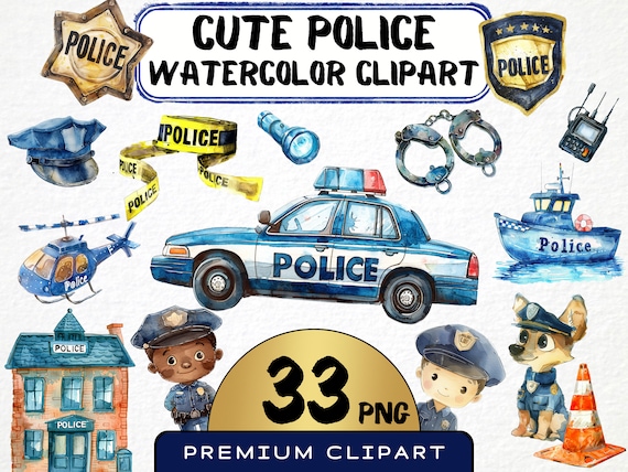 Police Station Clip Art
