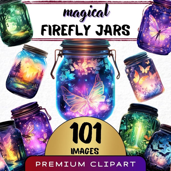 Firefly Clipart - Etsy