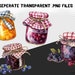 Watercolor Homemade Fruit Jam Clipart 35 Png, Breakfast Spread Graphics ...
