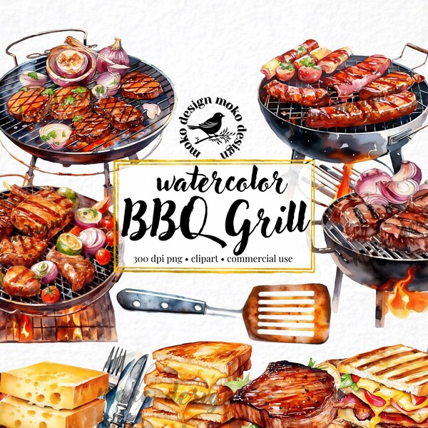 Bbq Clip Art - Etsy