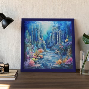 22 High Quality Watercolor Atlantis Designs Png, Sunken City ...