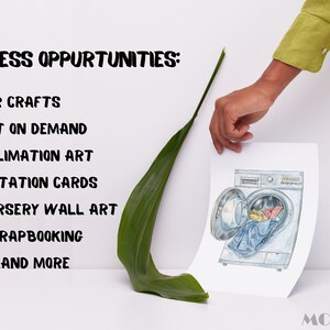 Watercolor Laundry Cleaning Clipart 38 Png, Washing Machine ...