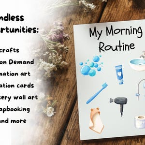 Watercolor Hygiene Clipart, Bathroom Self-care Graphics (PNG ...