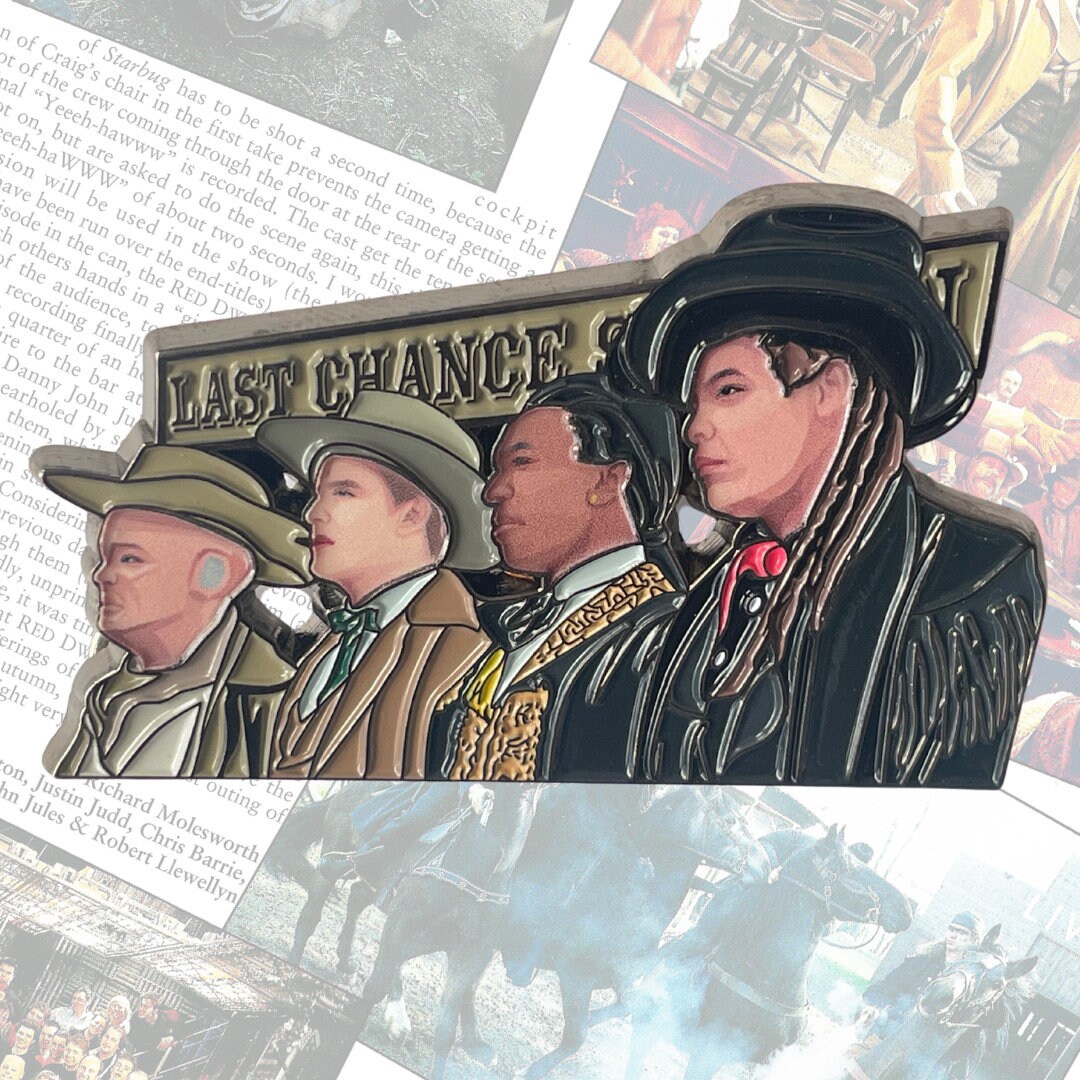 Red Dwarf Gunmen of the Apocalypse Enamel Pin Badge - Etsy