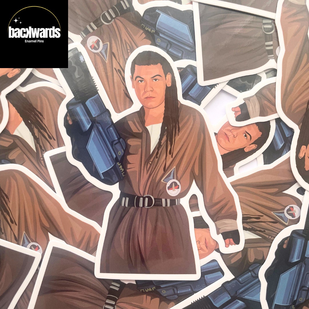 Red Dwarf Dave Lister With Bazookoid Sticker - Etsy