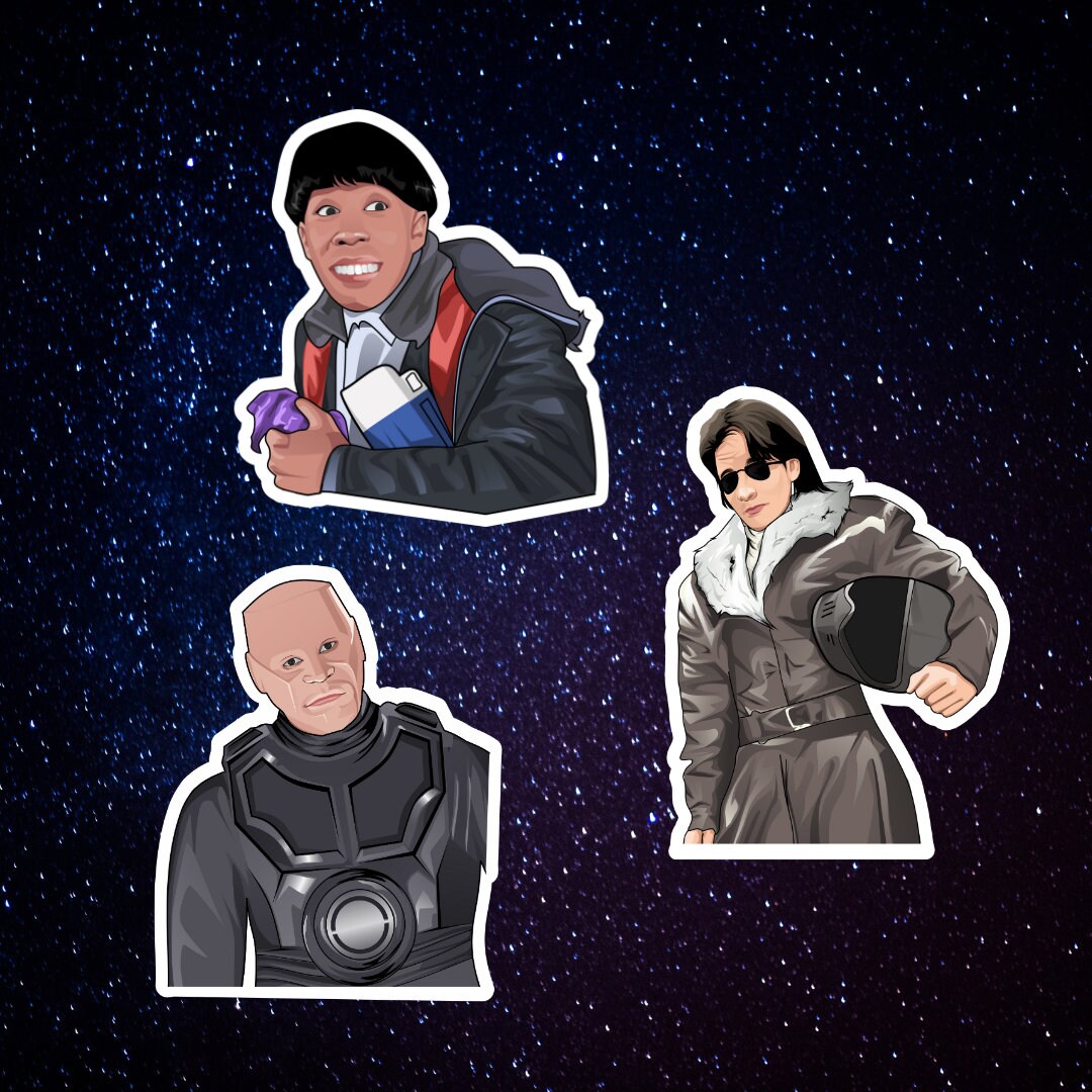 Red Dwarf Sticker Pack - Etsy