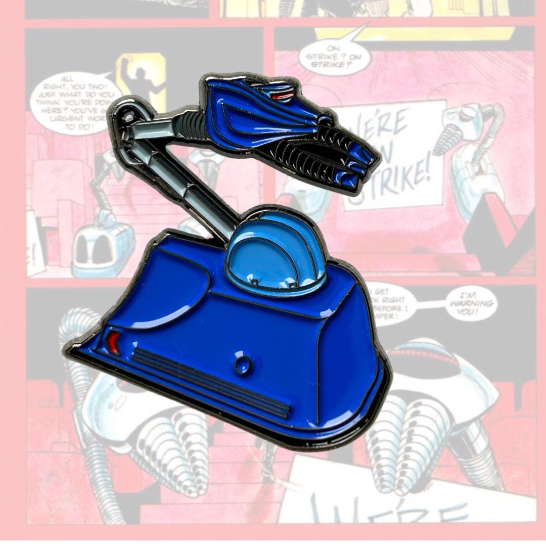 Red Dwarf Bob the Skutter Soft Enamel Pin - Etsy