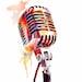Watercolor Microphone Clipart – Retro Music Art, 12 PNG Designs ...