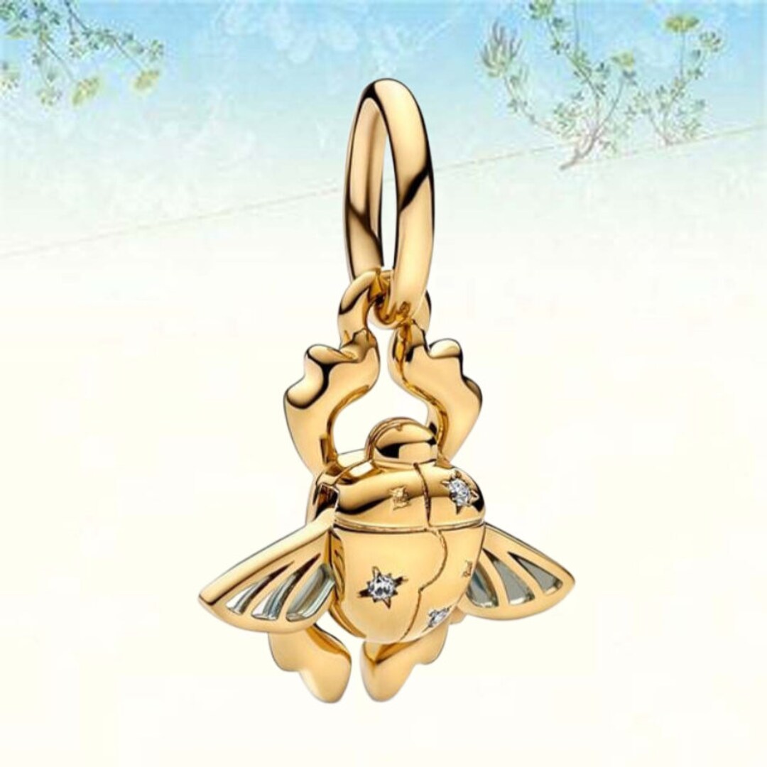 Pandora Aladdin Scarab Beetle Pandora Shine Charm Pendant - Etsy