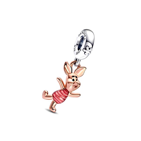 Winnie the Pooh and Piglet Pandora Charm - Etsy