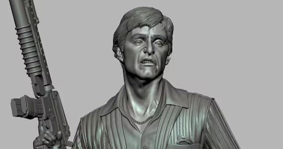 Scarface Tony Montana 3D STL File 3D Printer 3D Print Model - Etsy