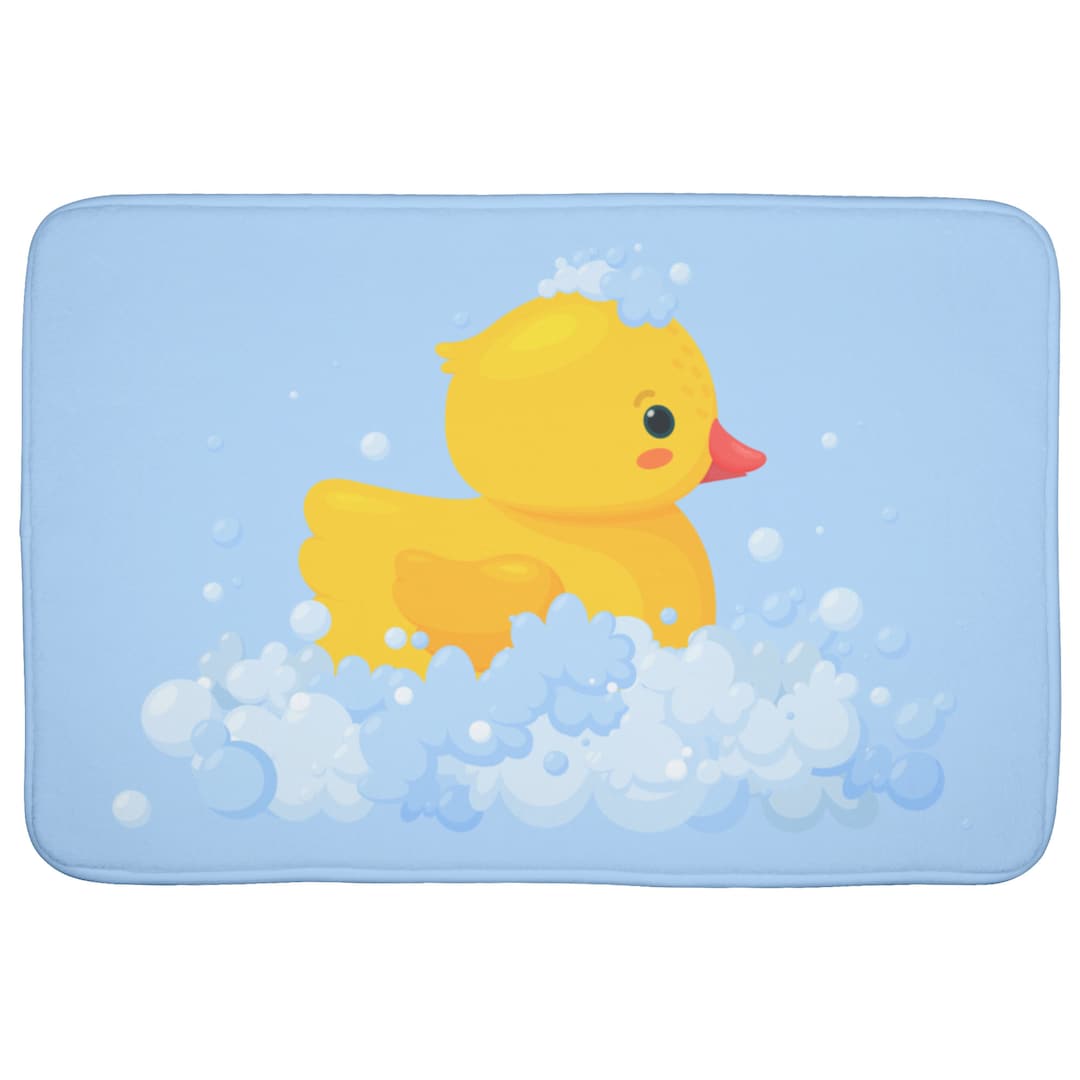 Rubber Duck Bath Mat Non-slip Bath Mat Rubber Ducky Bathroom - Etsy