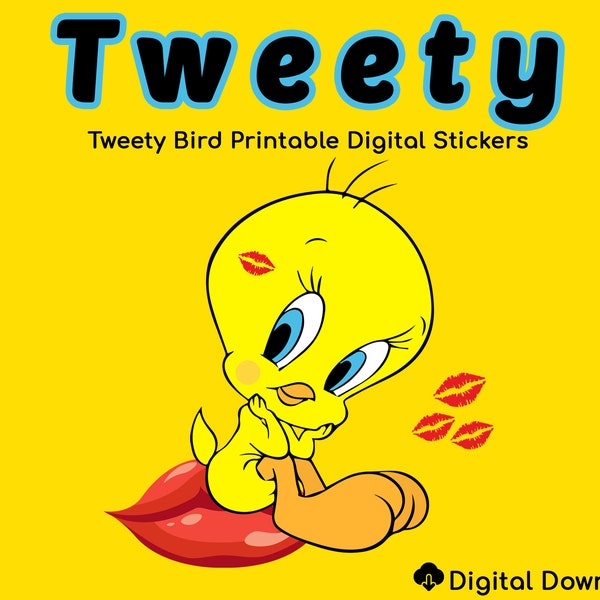 Tweety Bird Svg - Etsy