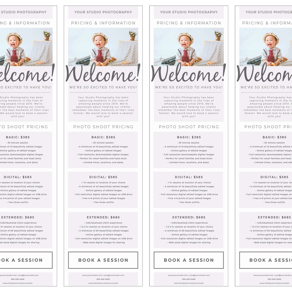 Photography Welcome Email Template, Photographer Email Newsletter ...