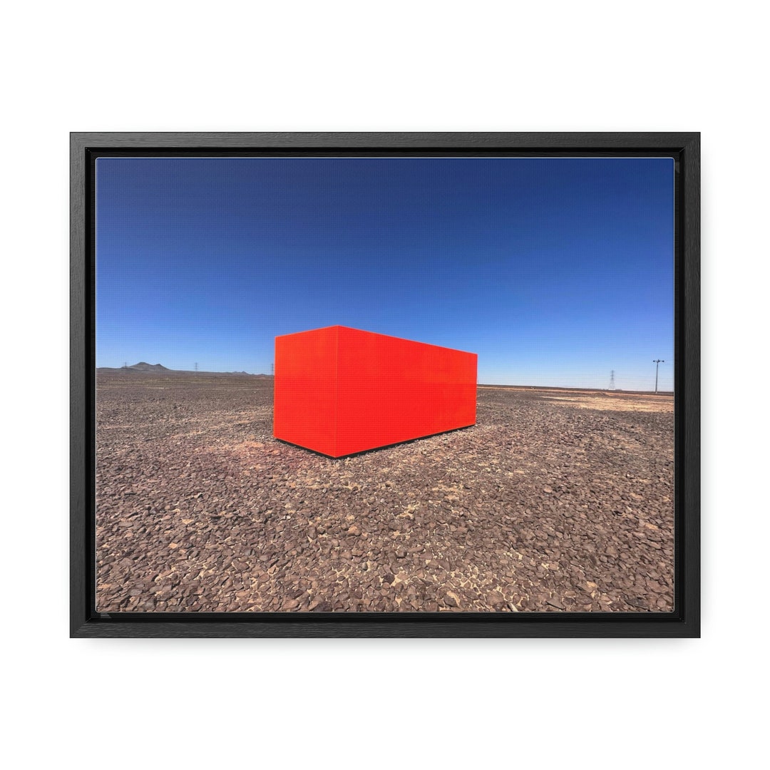 Outside the Box, Alula Canvas Wrap With Frame - Etsy