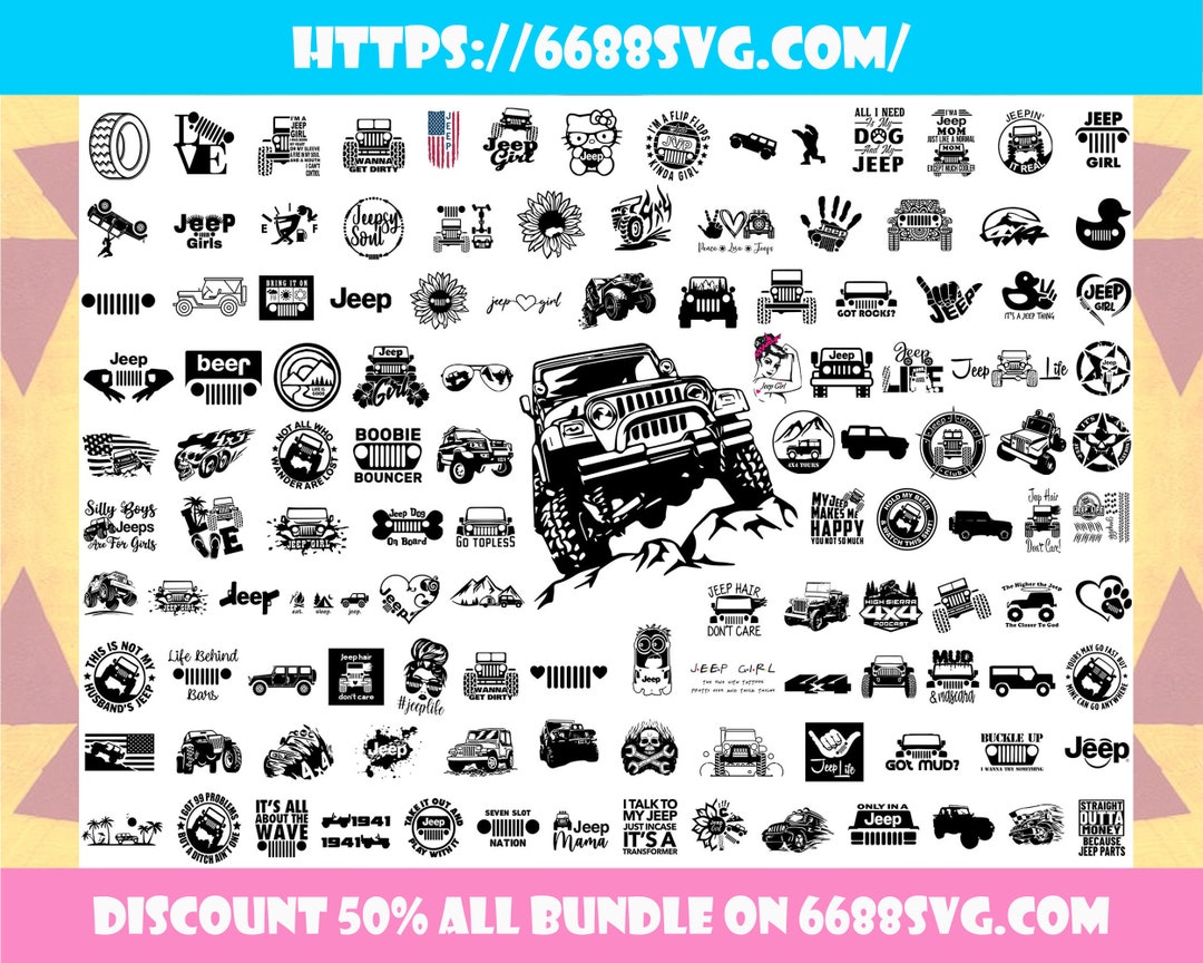 Jeep Bundle Svg Jeep Svg Jeep Png Jeep Vector Jeep Cricut - Etsy