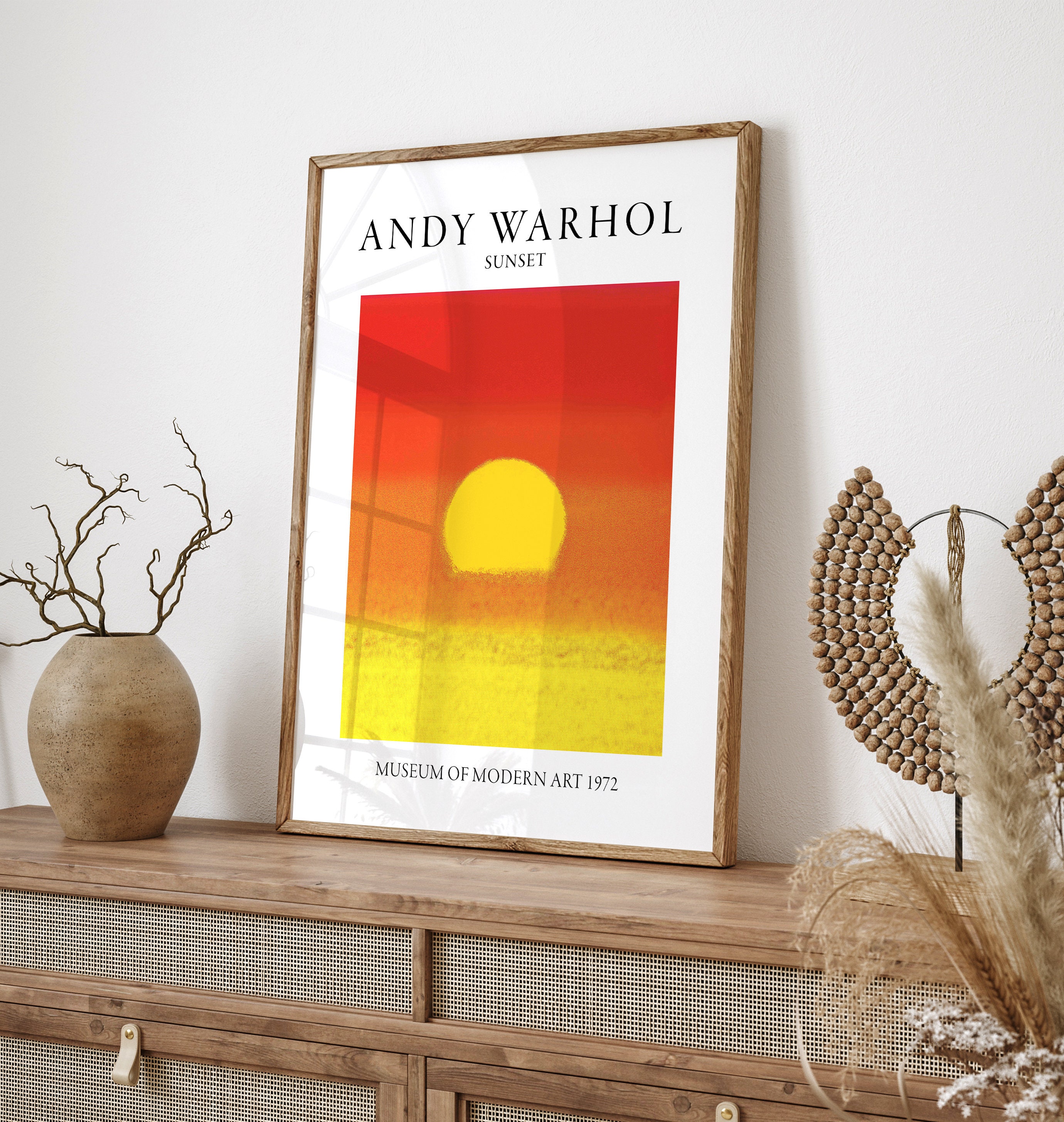 Gallery Wall Set of 3,yayoi Kusama Print,andy Warhol Print,printable ...