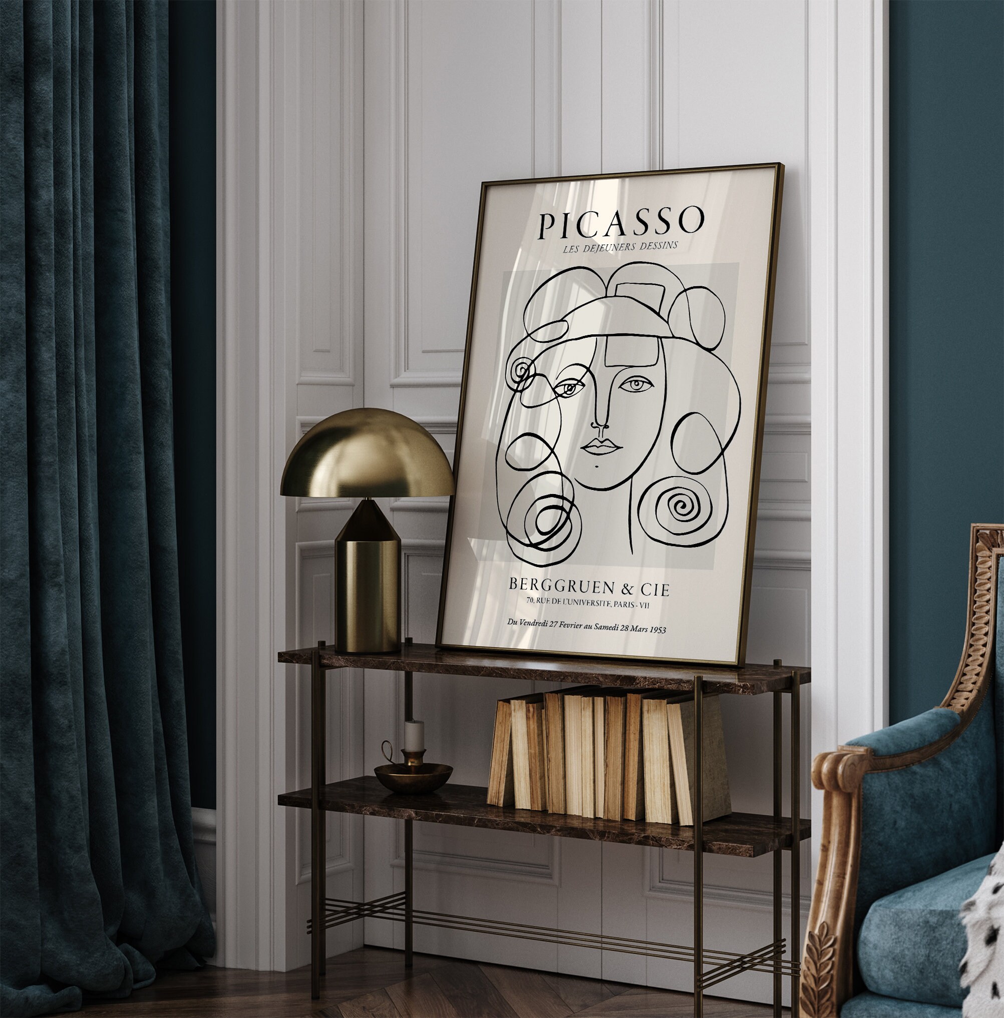 Picasso Print,picasso Poster,picasso Wall Art,gallery Wall Art ...