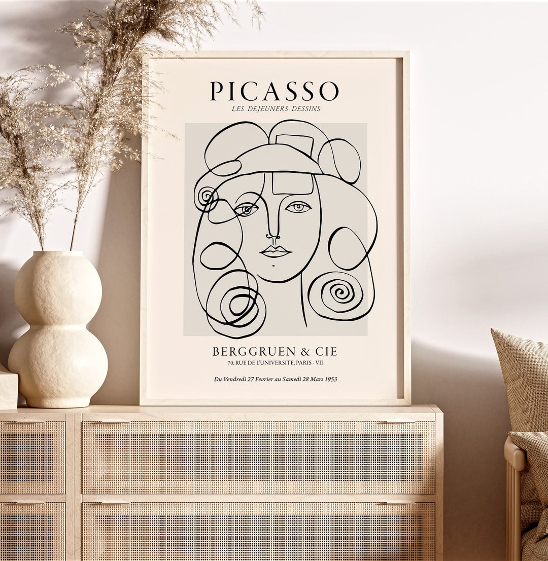 Picasso Print,picasso Poster,picasso Wall Art,gallery Wall Art ...