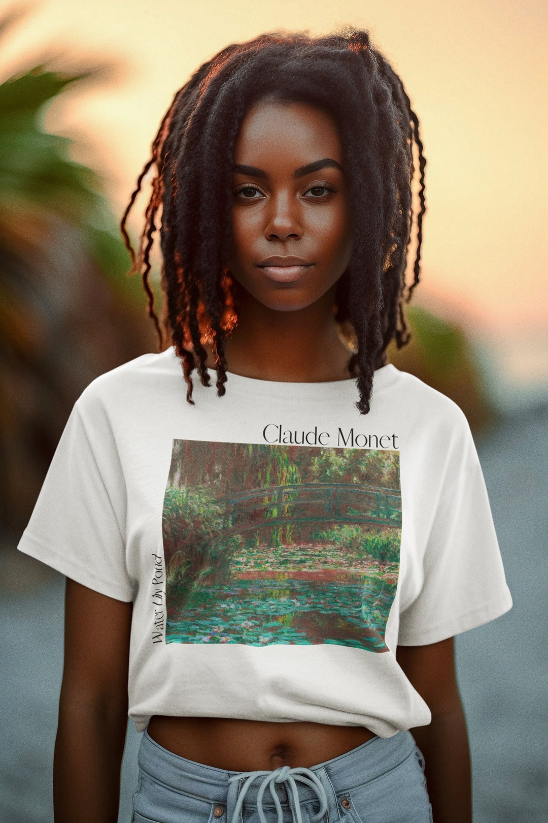 Claude Monet T-shirt: Water Lily Pond | Type | Kind of Poison ...