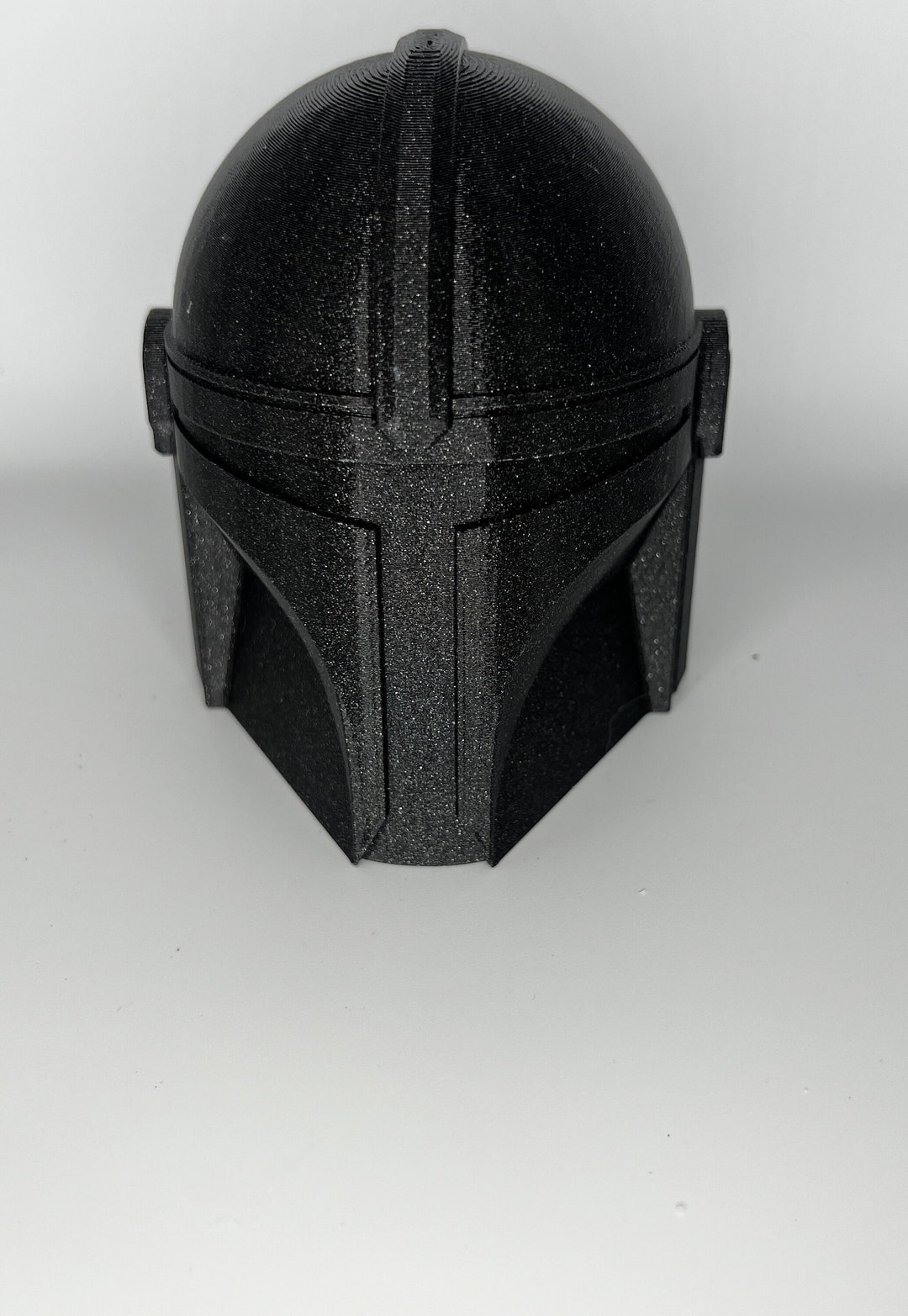 Mandalorian Helmet, Tow Hook Cap / Hitch Cover. Made of Black Galaxy ...
