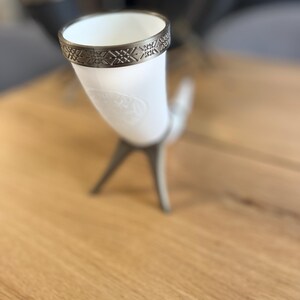 Traditional Viking Drinking Horn is Made From Cow's Horn Called khantsi ...