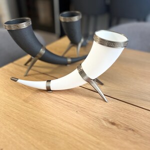 Traditional Viking Drinking Horn is Made From Cow's Horn Called khantsi ...