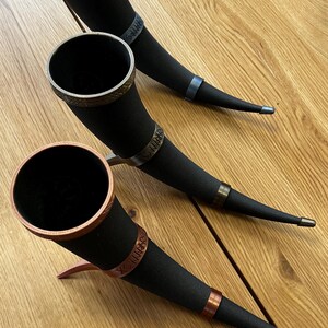 Traditional Viking Drinking Horn is Made From Cow's Horn Called khantsi ...