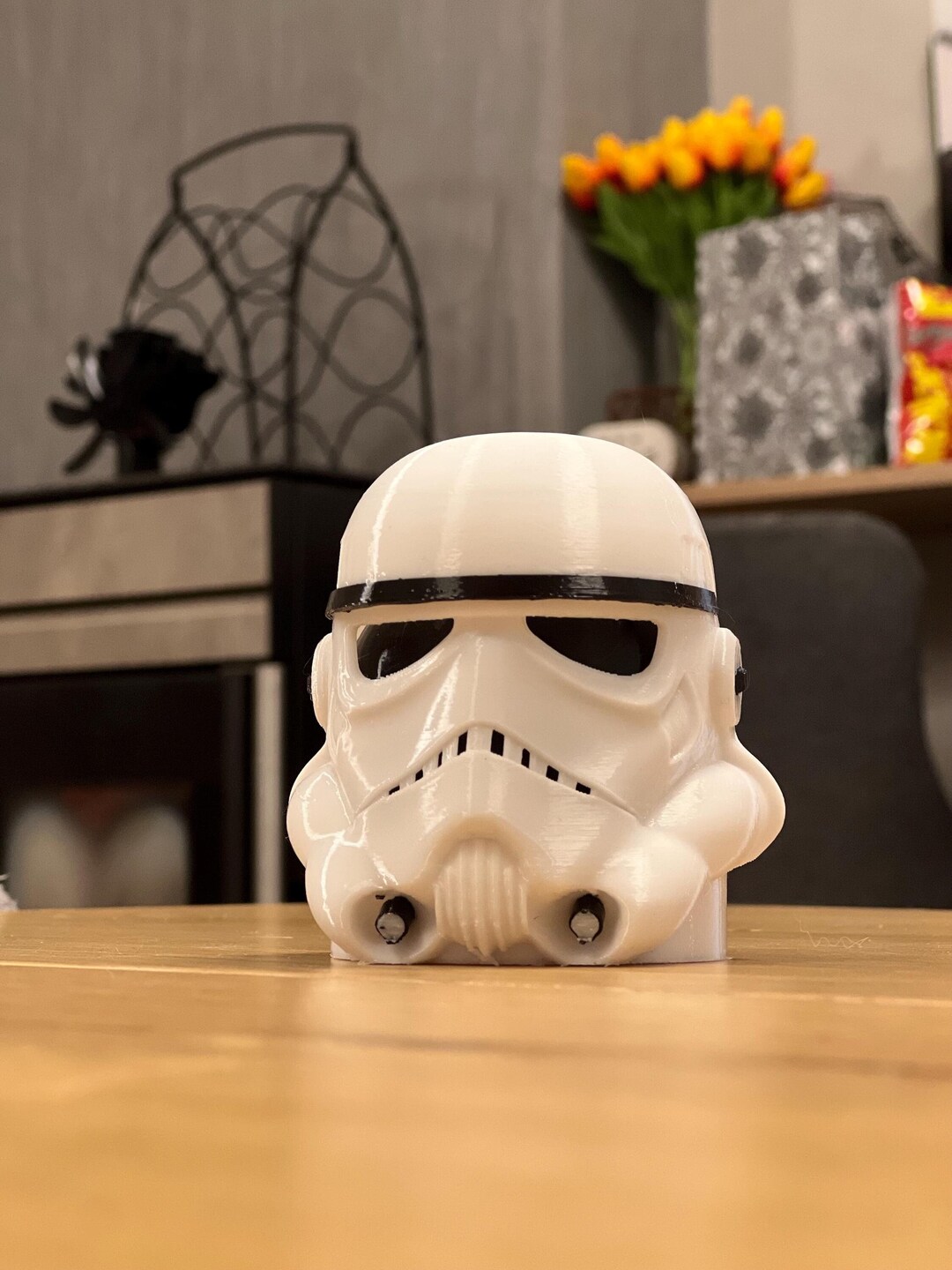 Tow Hook Cap Inspired by Stormtrooper Helmet / Hitch Cover. Fits 50mm/1 ...
