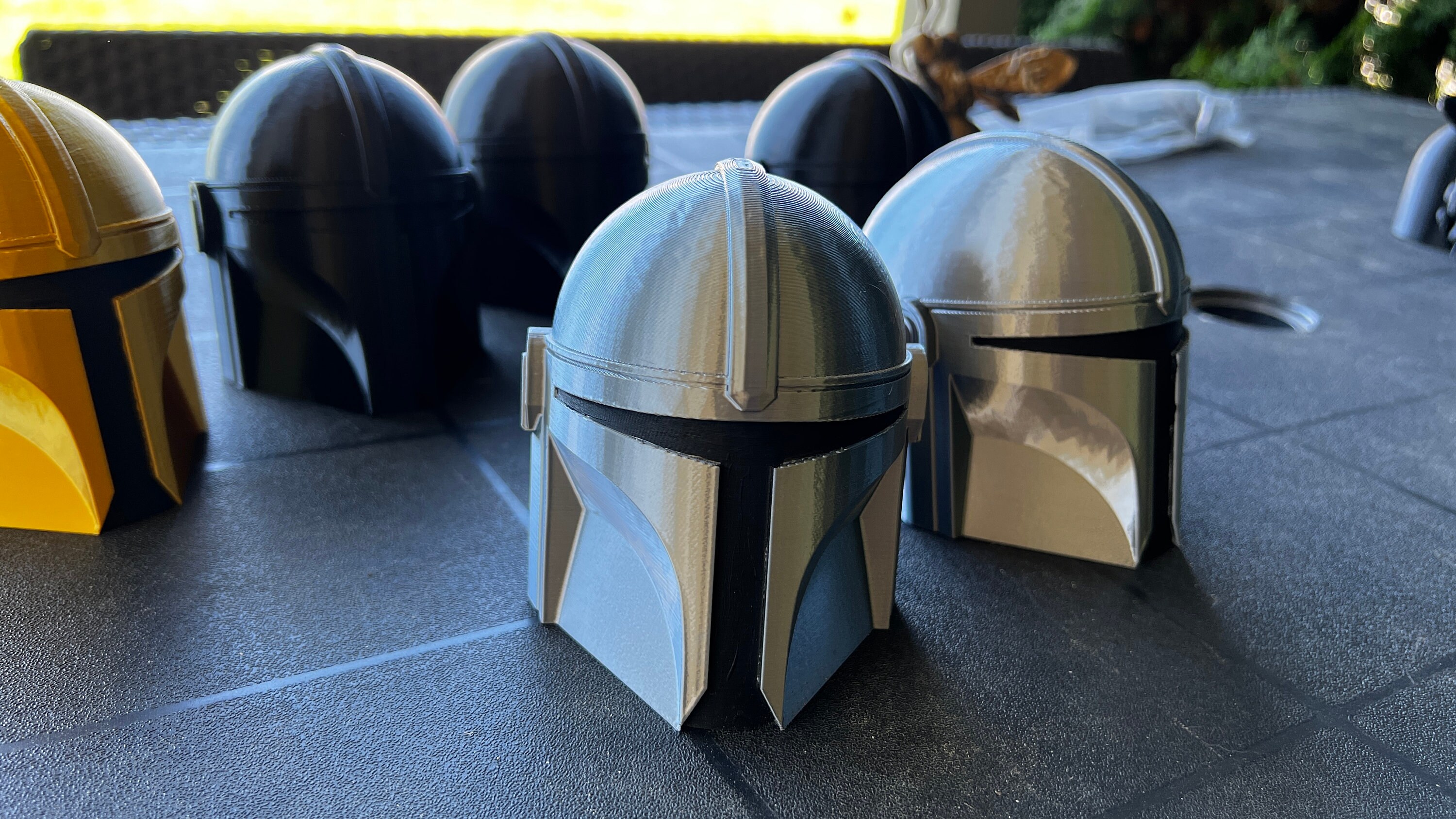 Mandalorian Helmet Hitch Cover 50mm 1.97 Inch Tow Ball Cap Sci Fi Car ...