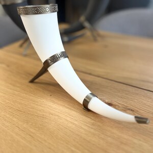 Traditional Viking Drinking Horn is Made From Cow's Horn Called khantsi ...