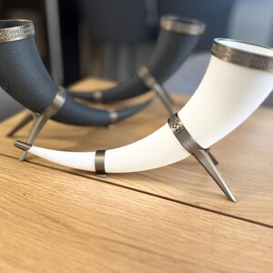 Traditional Viking Drinking Horn is Made From Cow's Horn Called khantsi ...