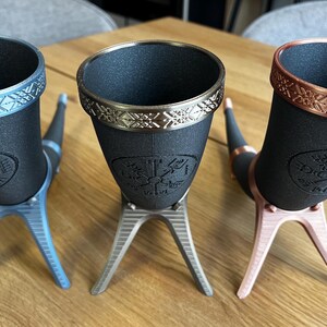 Traditional Viking Drinking Horn is Made From Cow's Horn Called khantsi ...