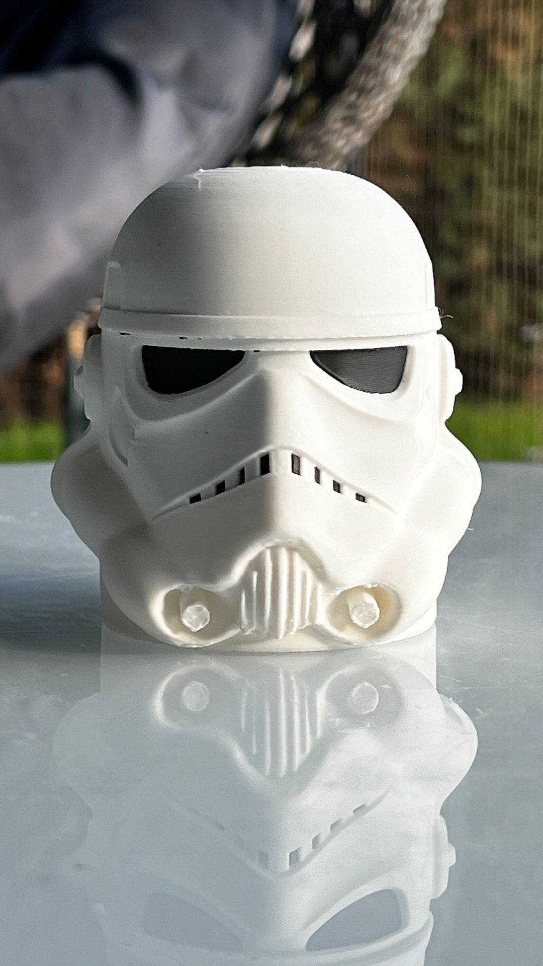 Tow Hook Cap Inspired by Stormtrooper Helmet / Hitch Cover. Fits 50mm/1 ...