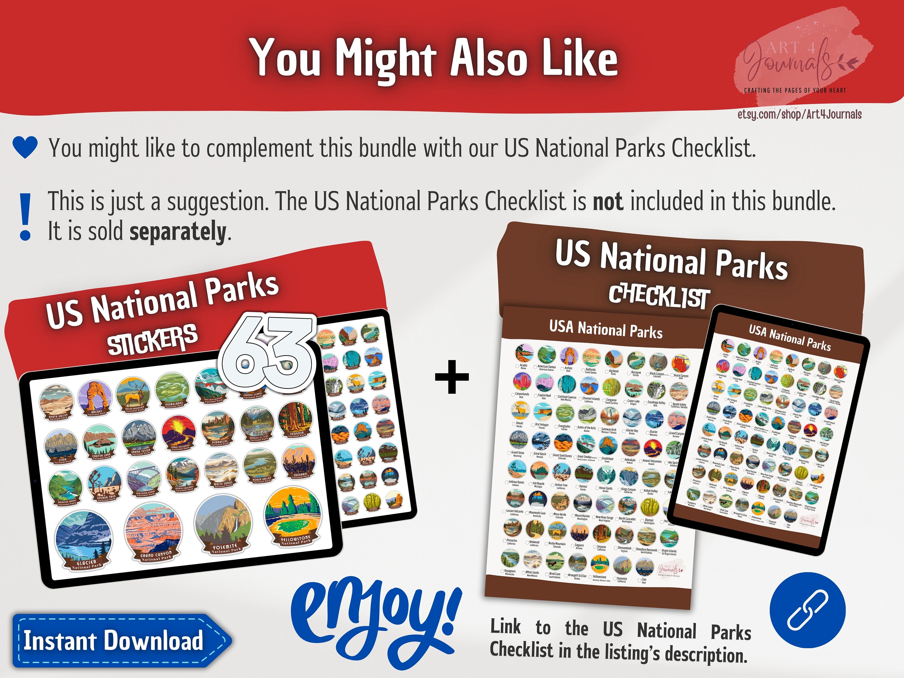 63 USA National Parks Stickers | Travel, Adventure, Hiking | for ...