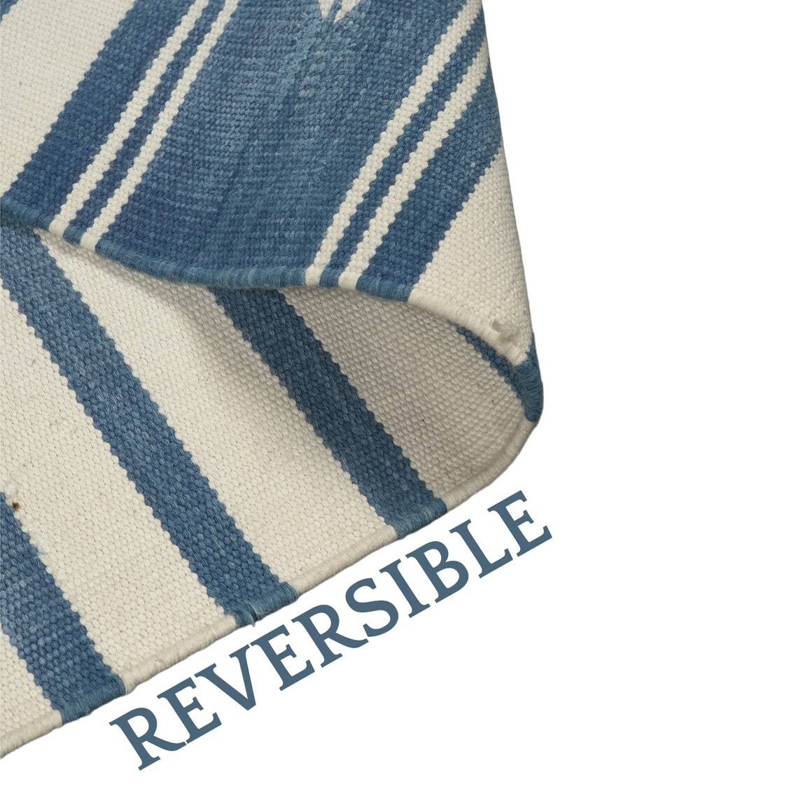 Modern Handmade 4x6 Feet Cotton Area Rug Flat Weave Dhurry Natural Dyed ...