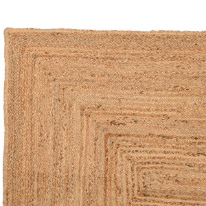 Hand Woven Jute Area Rug Natural Jute Runner Custom Rug Premium Quality ...