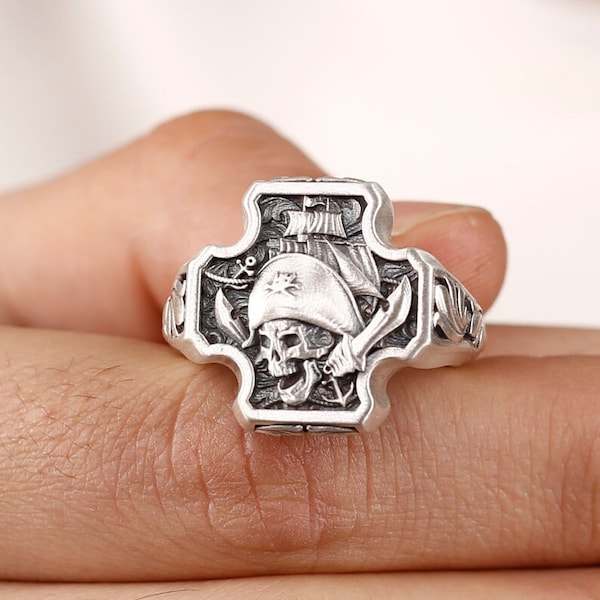 Pirate Ring - Etsy