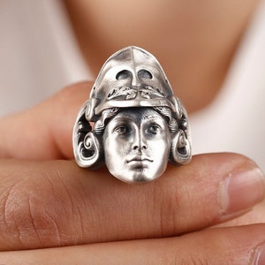 Athena Ancient Greek Goddess Ring, Greek Goddess Athena Ancient Ring ...